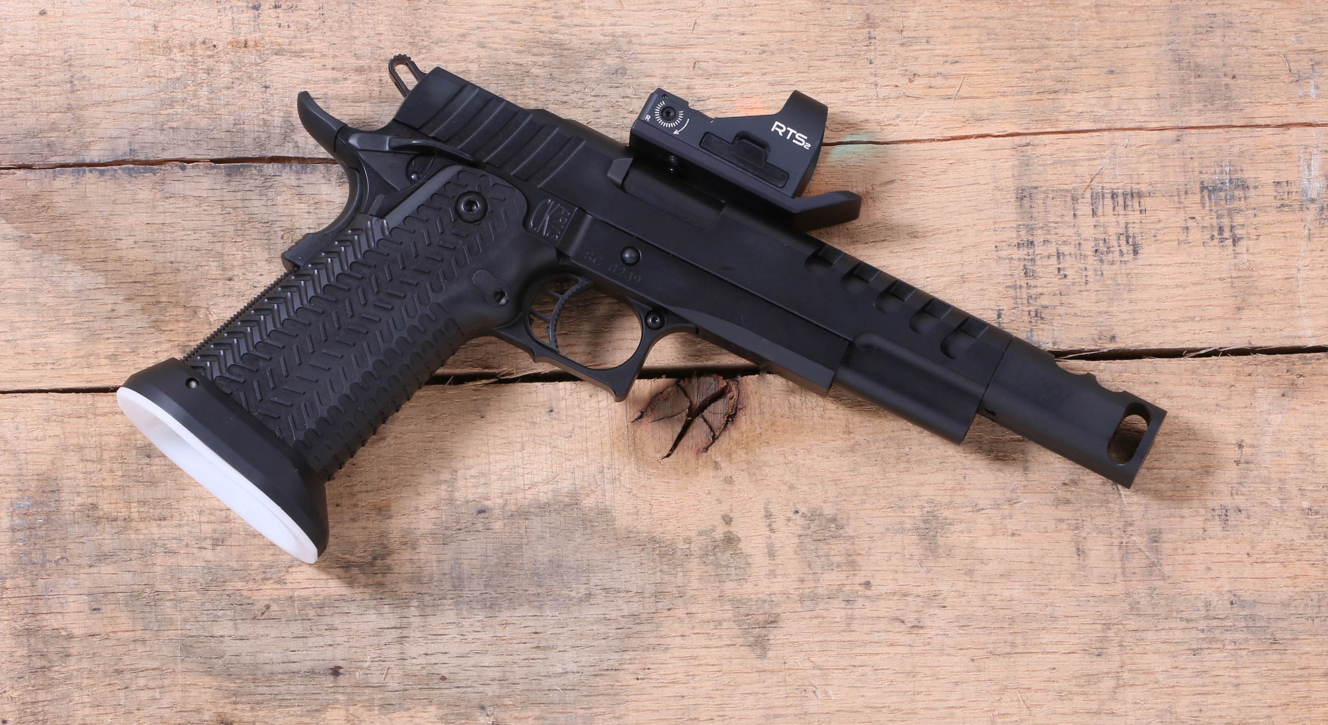 CK Arms Thunder Open Gun RTS2 38 Super Black, Steel Grip