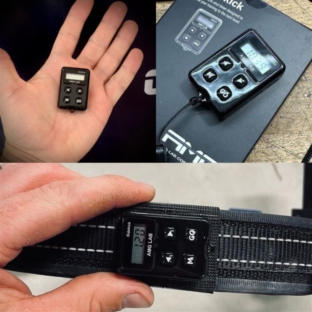 AMG Lab Sidekick: Compact Dry Fire & Live Shot Timer Coach