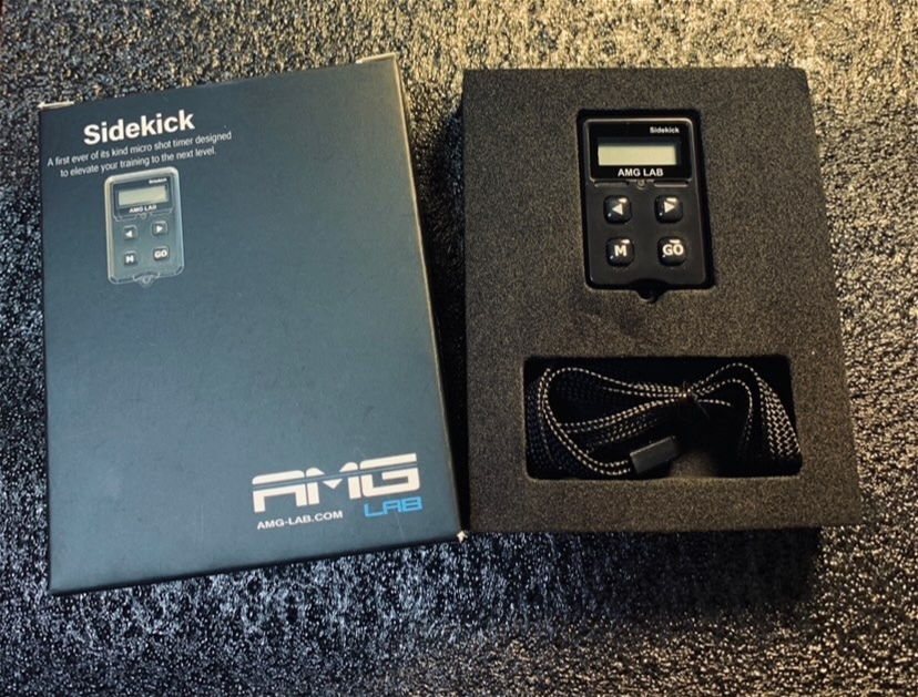 AMG Lab Sidekick: Compact Dry Fire & Live Shot Timer Coach