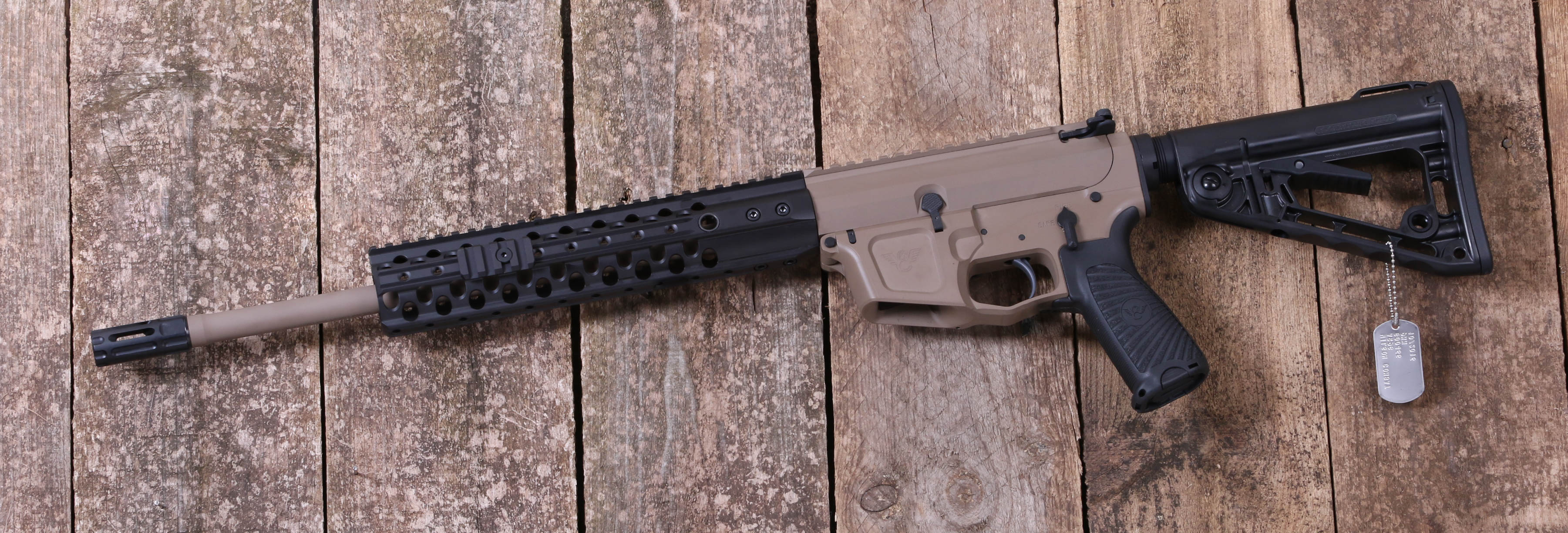 Wilson Combat AR9G Glock Receiver 9mm Rifle 16" FDE | Precision ...