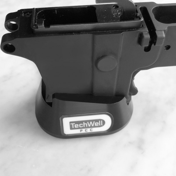 Techwell PCC Magwell Black Creek Precision for GLK-F 9mm Glock Mag