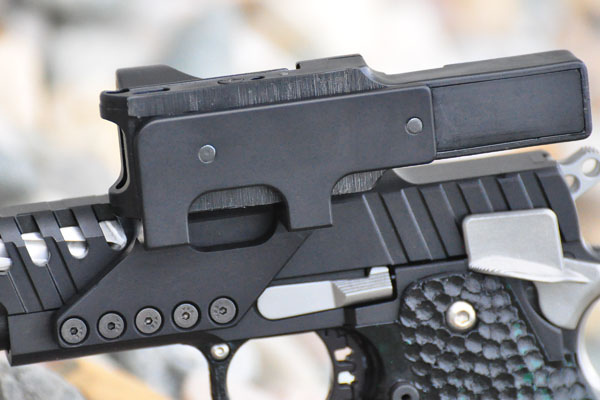 Cheely Custom C-More Scope Mount Setback-Black