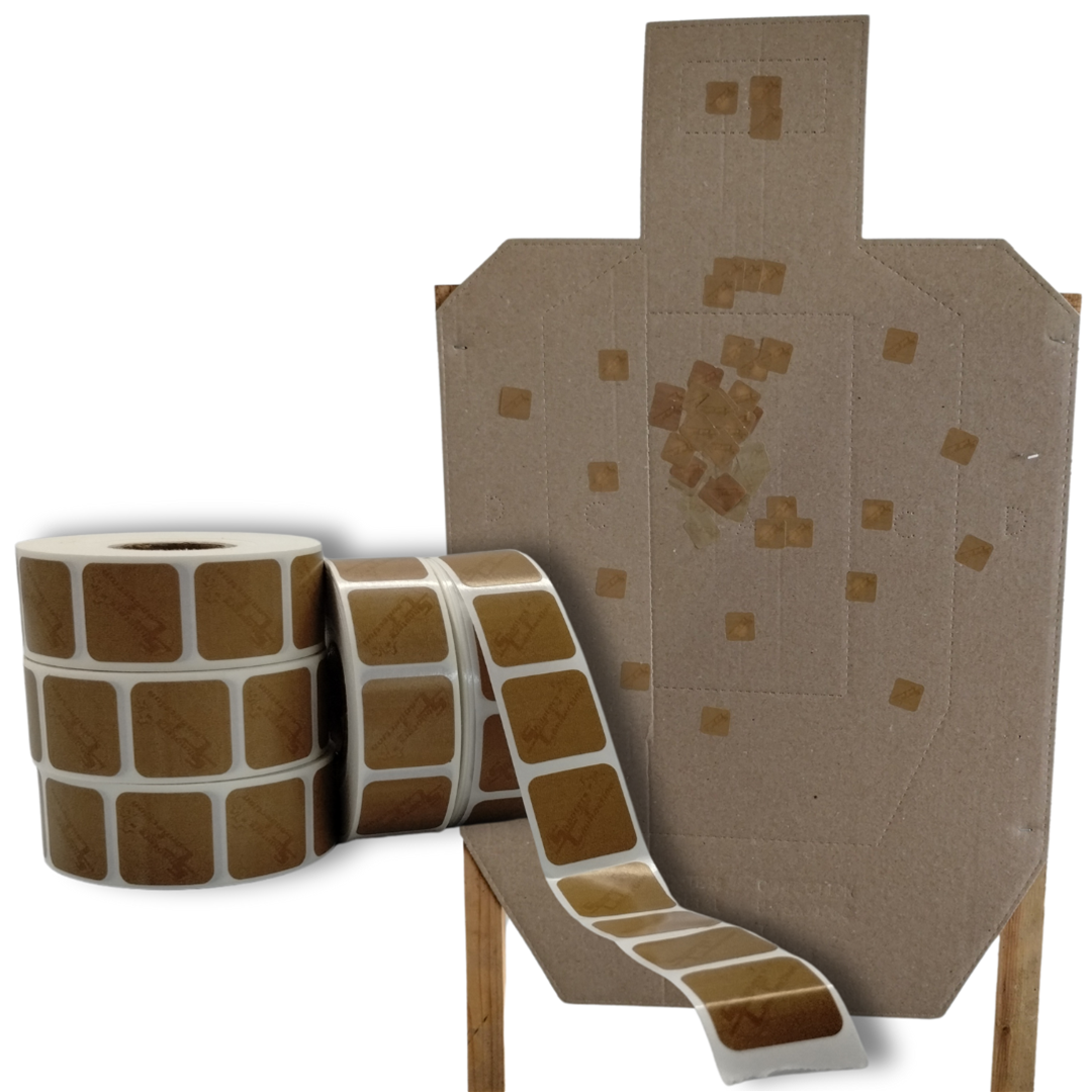 Target Pasters 5 Roll Pack - Tan | Shooters Connection Store