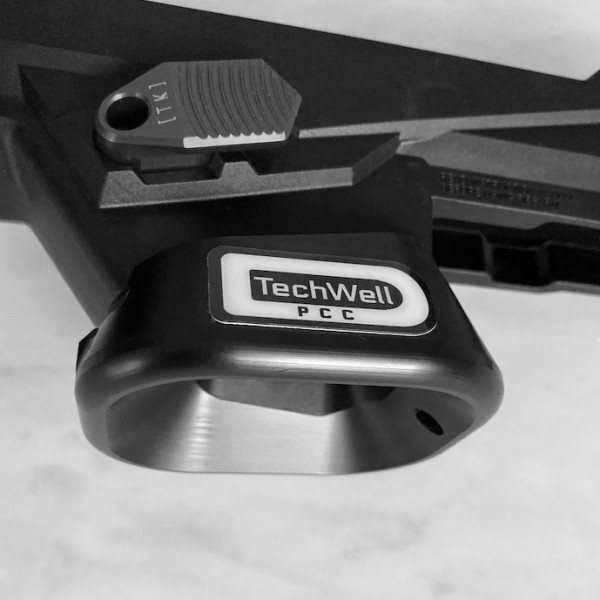 Techwell PCC Magwell the NEW RUGER Pistol Grip Model for Glock or Ruger Mag
