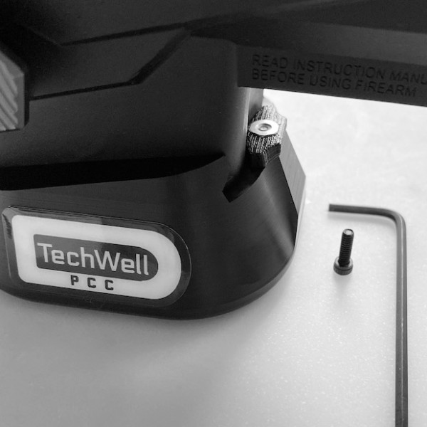 Techwell PCC Magwell the NEW RUGER Pistol Grip Model for Glock or Ruger Mag