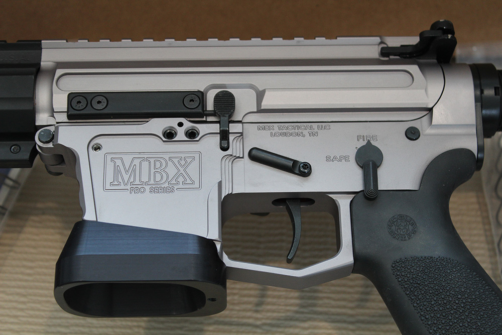 MBX Pro Series PCC Gun Silver with Curved Trigger