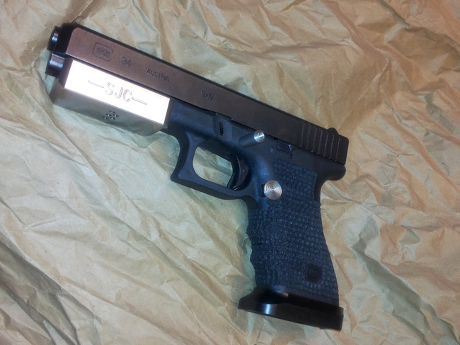 SJC Black Glock Frame Weight