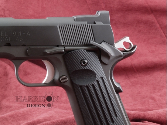 Harrison Design Extreme Service Thumb Safety Blued