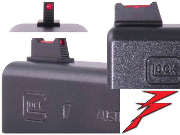 Dawson Fiber Front Optic Sight Glock .300 tall