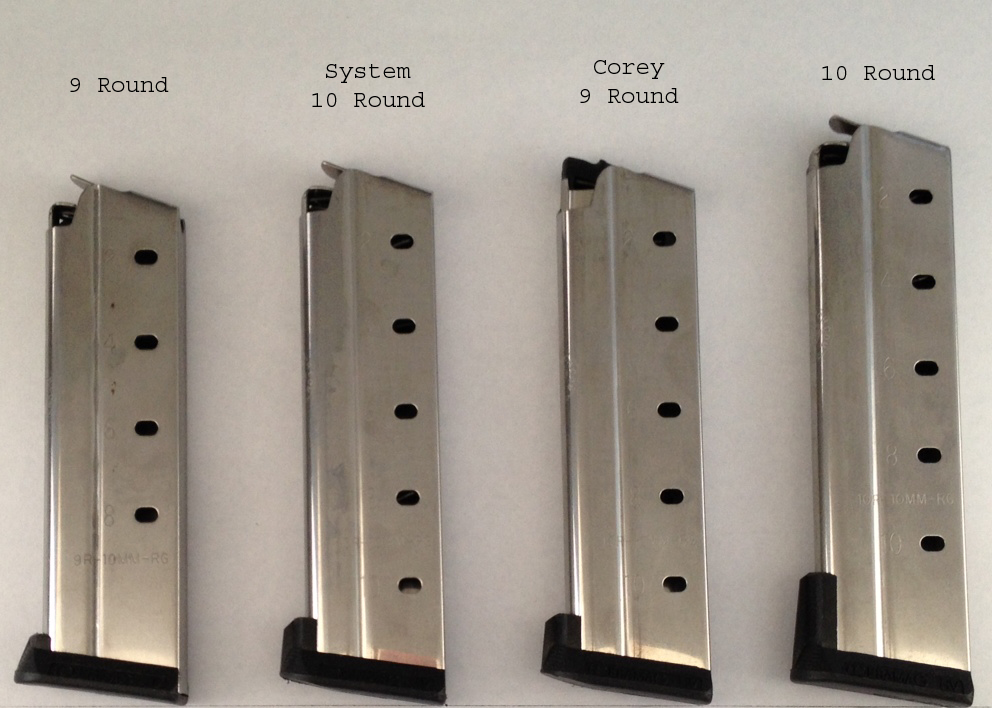 Tripp 10mm 10 Round Government Magazine w/Basepad