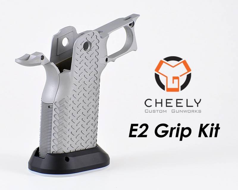 Cheely Custom E2 Grip Kit – Aluminum