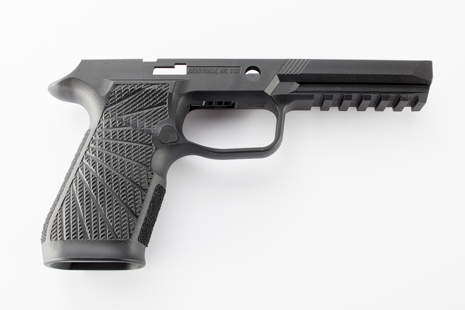 Wilson Combat P320 Grip Module - WC320 Full Size Standard Safety (Black)
