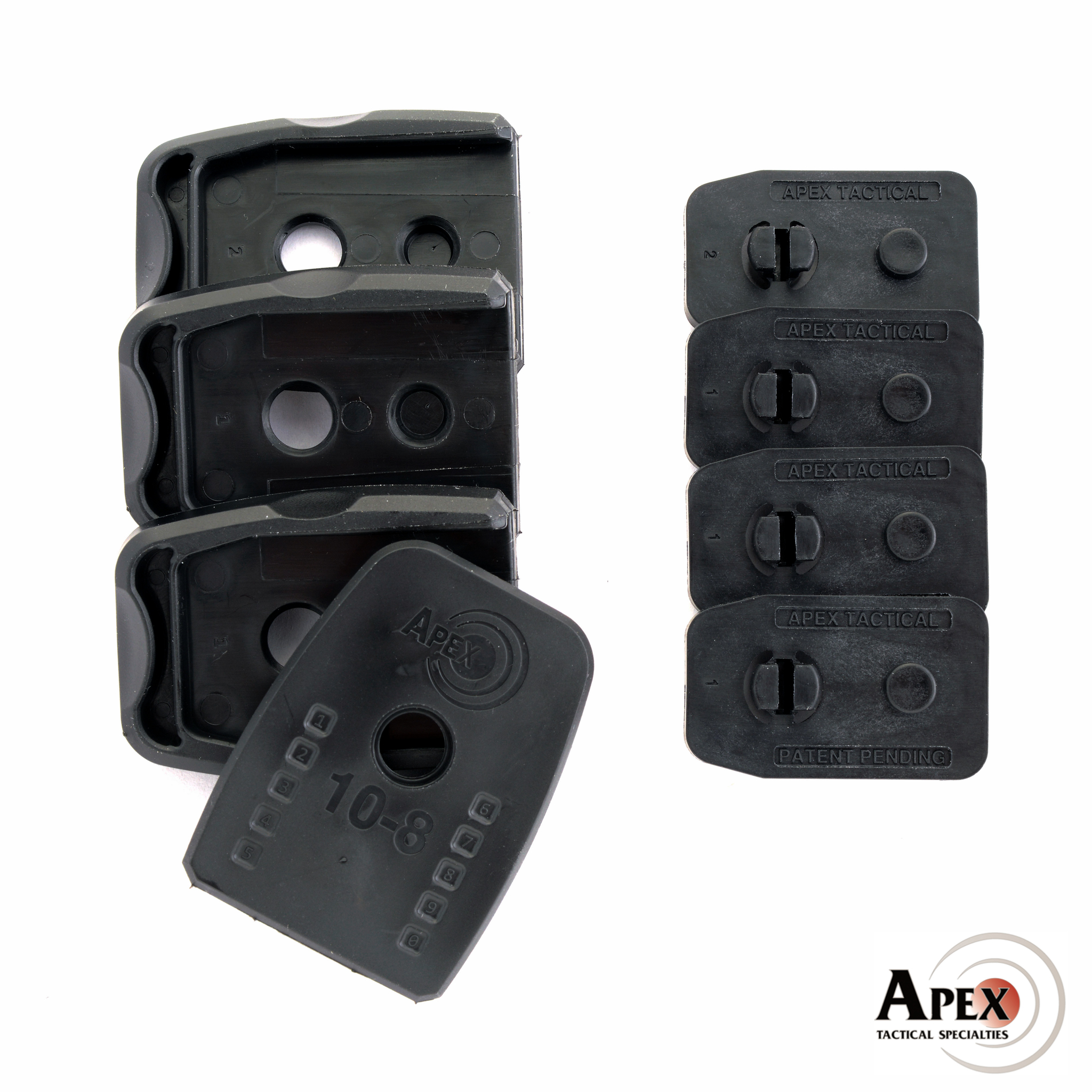 Apex 10-8 Performance M&P Base Pads - 4 Pack