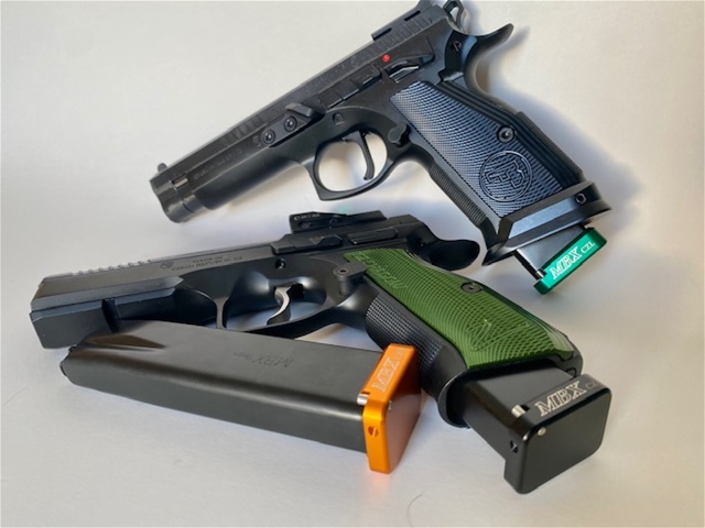 MBX Extreme Large Frame CZ Magazines with Black Basepad | Shooters ...