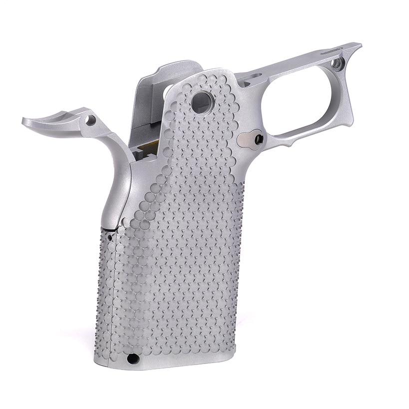 Cheely Custom E2 Aggressive Grip Kit – Stainless Double Undercut ...