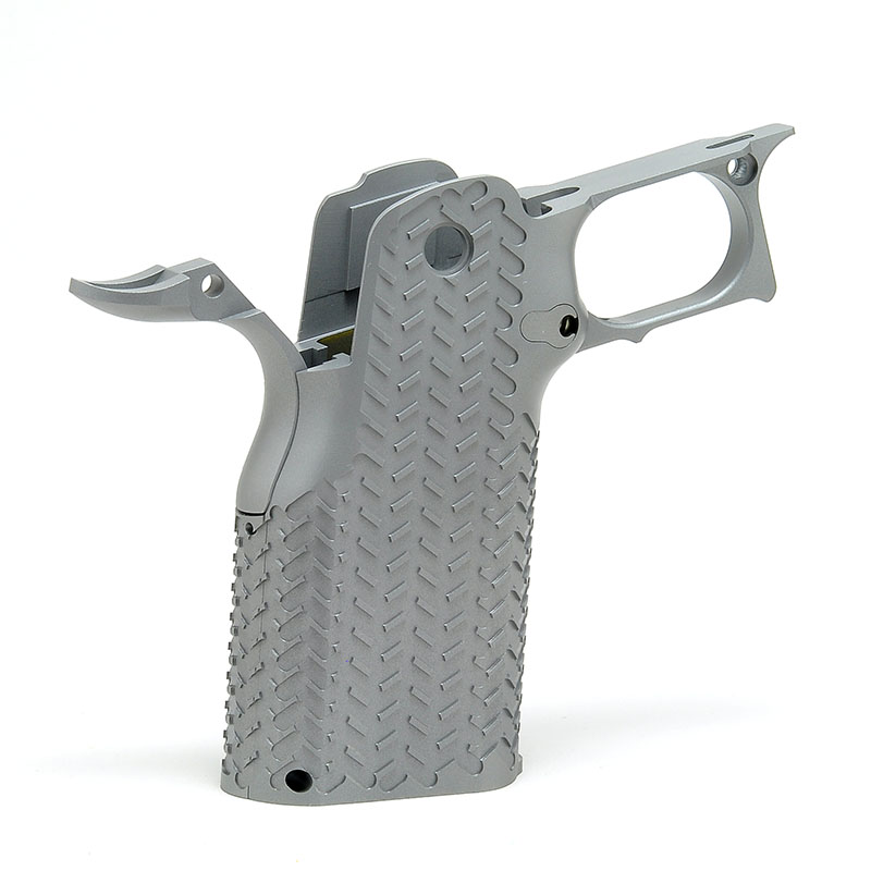Cheely Custom E2 Grip Kit – Stainless | 2011 Pistol Upgrade | Shooters ...