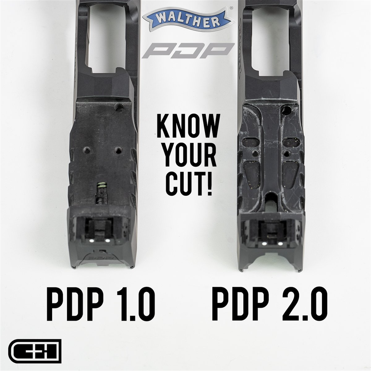Walther DEFENSE PDP 2.0 Optics Adapter Plate | Trijicon RMR / SRO ...