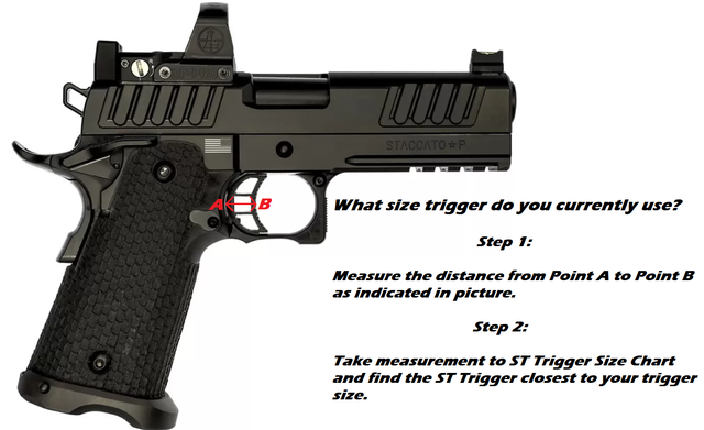 Red Dirt USA ST 2011 Trigger for Cheely / STI Gen 1 Grip – Precision ...