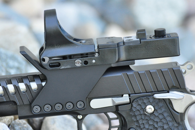 Cheely Custom C-More Vertical Offset Mount - Black | Shooters Connection