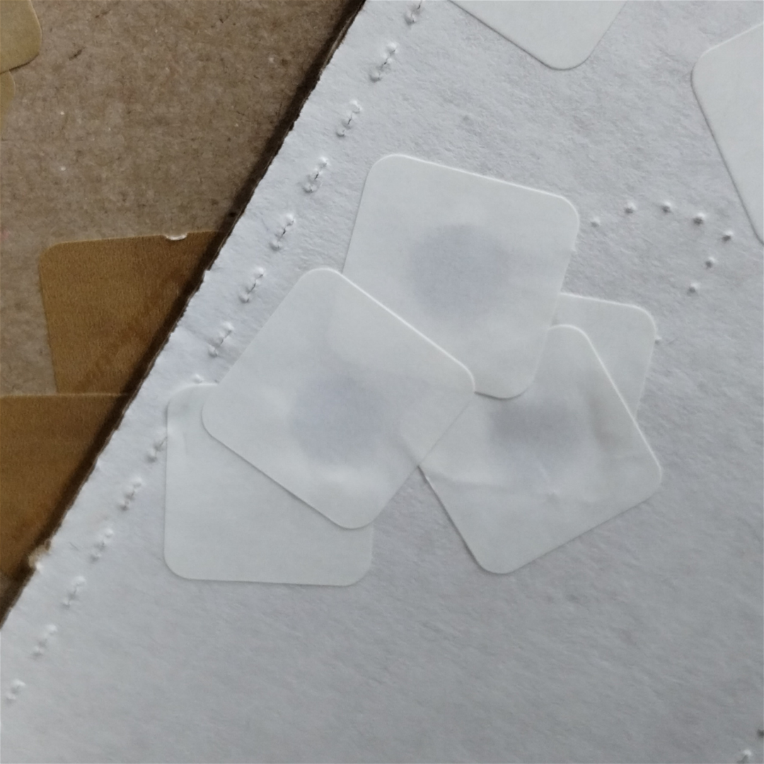 Target Pasters - 5 Roll Pack - White | Shooters Connection