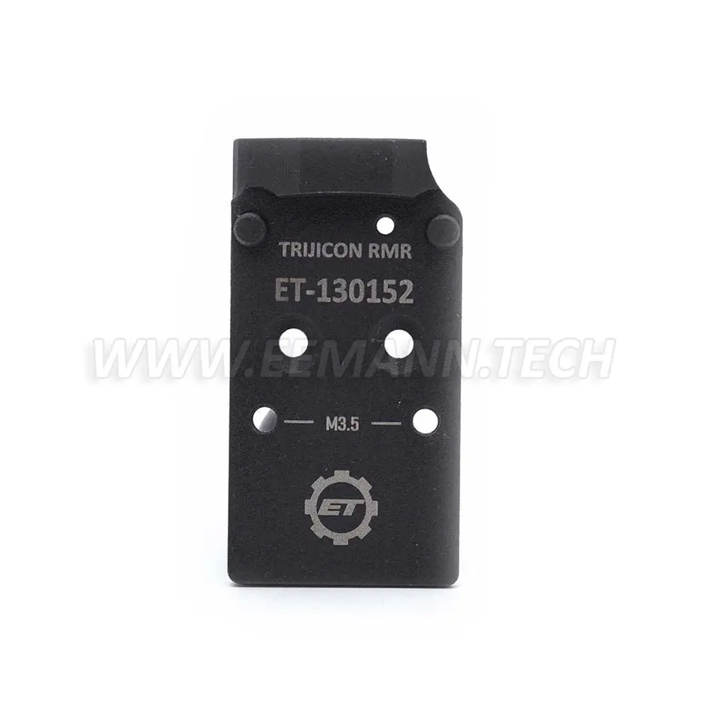 Eemann Tech CZ SHADOW 2 Optics Ready Plate Mount for Trijicon RMR ...