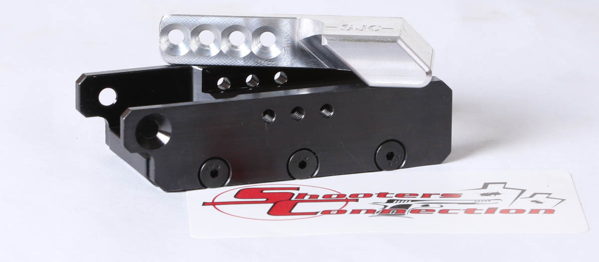 SJC Black Glock Frame Weight with Thumb Rest