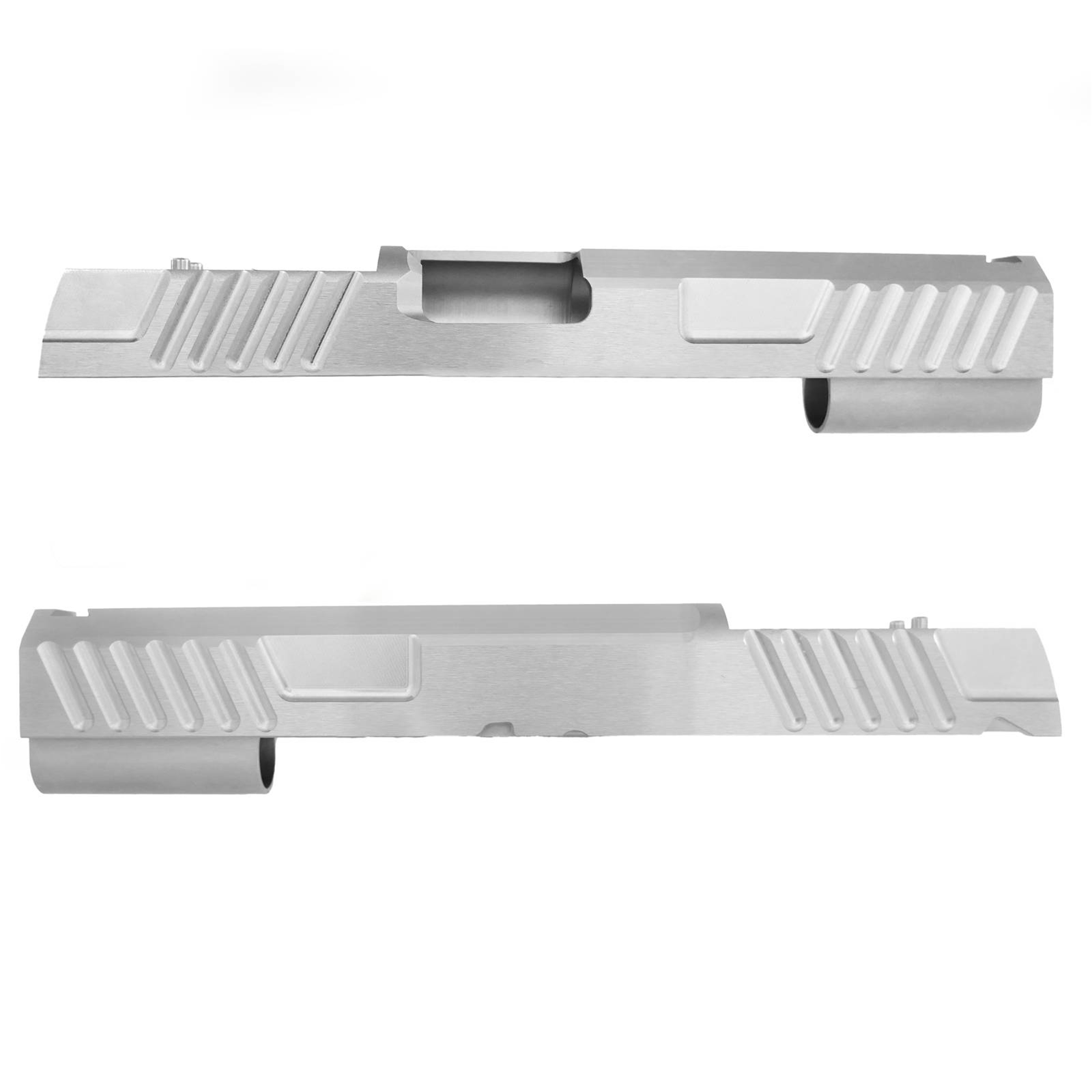 Atlas Gunworks 2011/1911 Slide | 9mm 5" RDS Cut | Stainless Steel