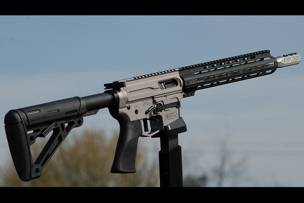 MBX Pro Series PCC Gun Silver with Straight Trigger